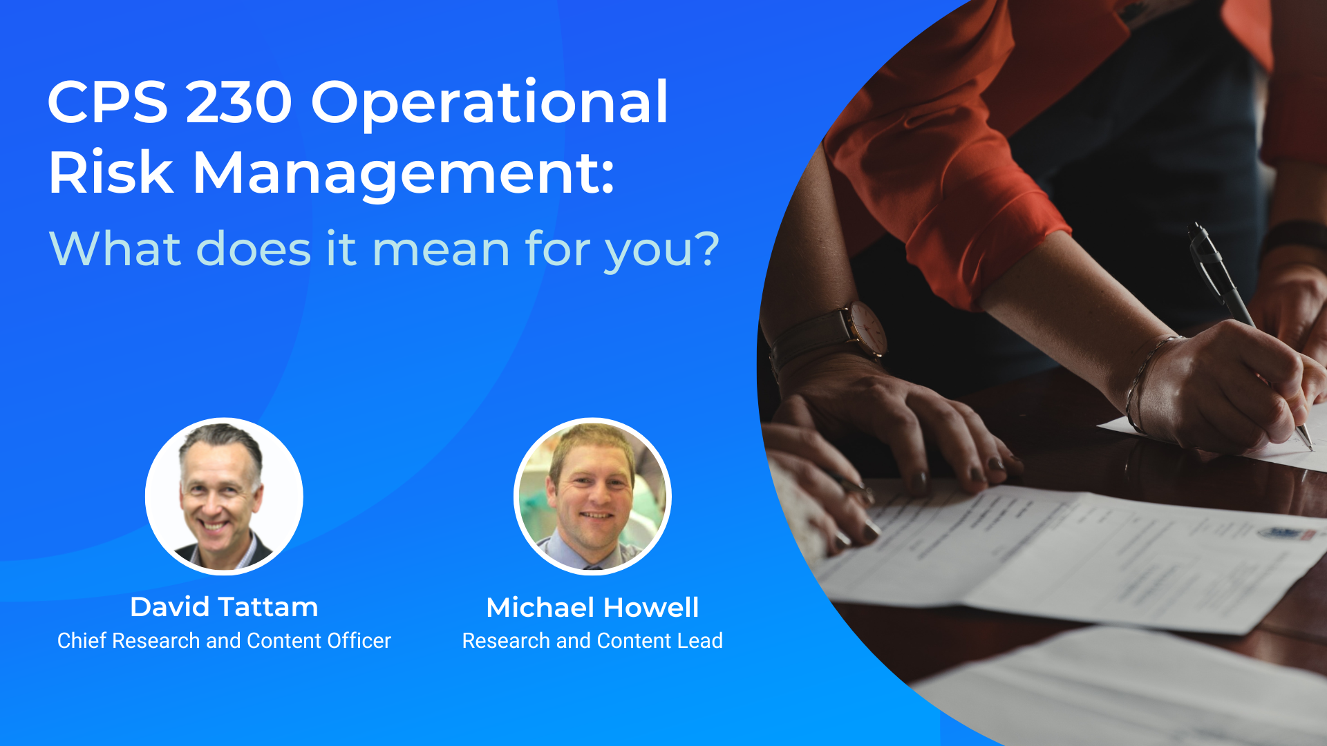 CPS 230 operational risk management. What does it mean for you? CPS 230 operational risk management. What does it mean for you?